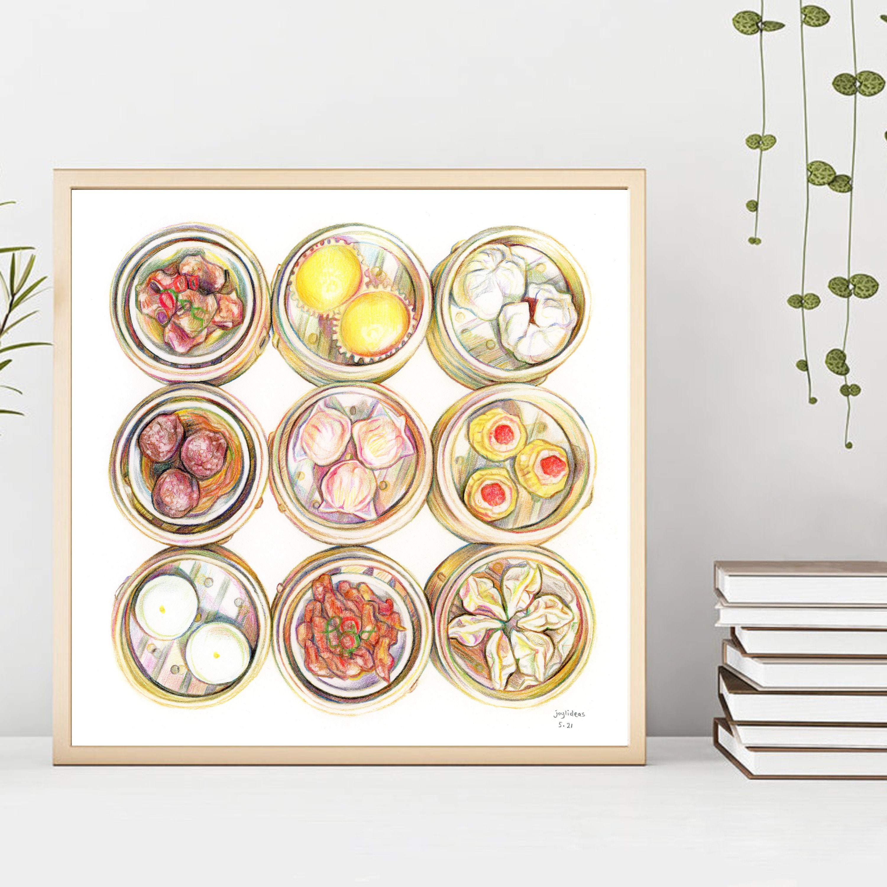 Dim Sum Drawing
