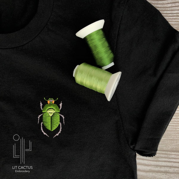 Embroidered Insect - Etsy