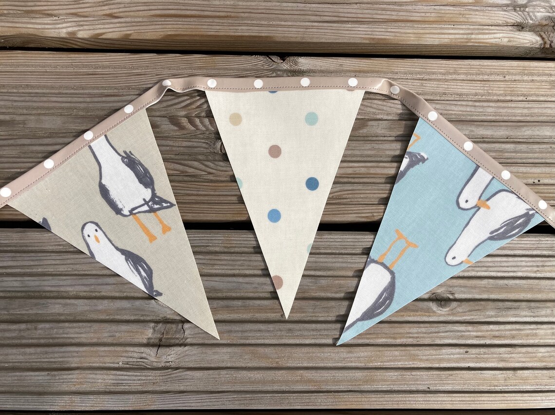 Seagull Bunting/ Seaside Bunting/ Beach Bunting/ Garden - Etsy UK