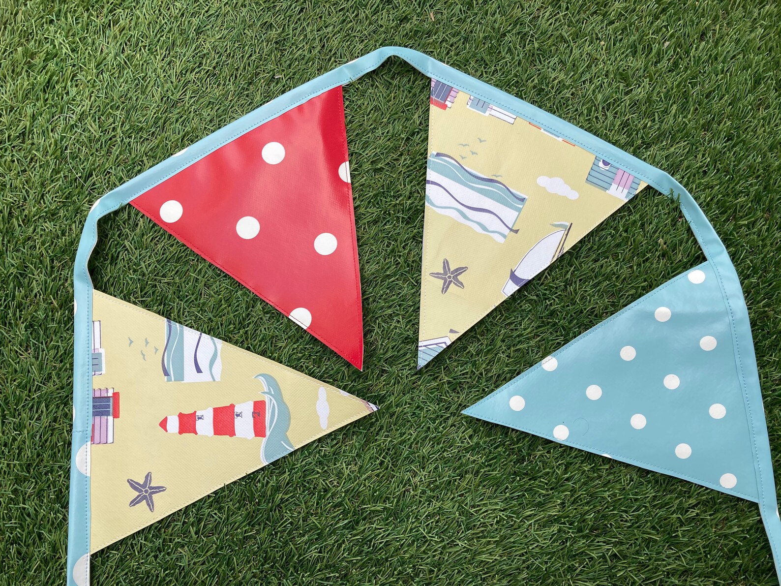 Seaside Bunting/ Nautical Bunting/ Beach Bunting/ Waterproof Bunting ...