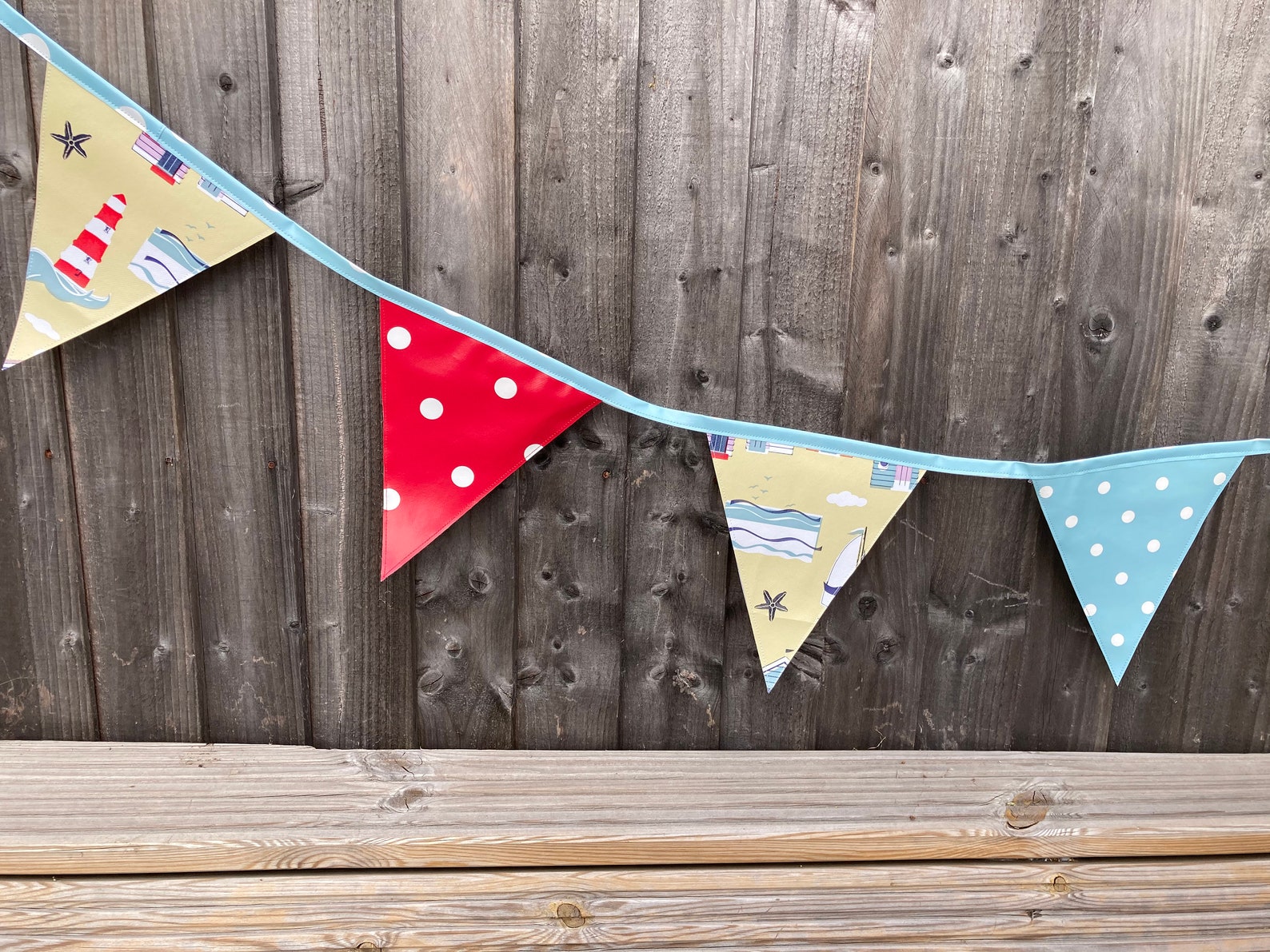 Seaside Bunting/ Nautical Bunting/ Beach Bunting/ Waterproof | Etsy UK