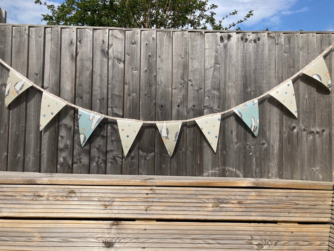 Seagull Bunting/ Seaside Bunting/ Beach Bunting/ Garden | Etsy