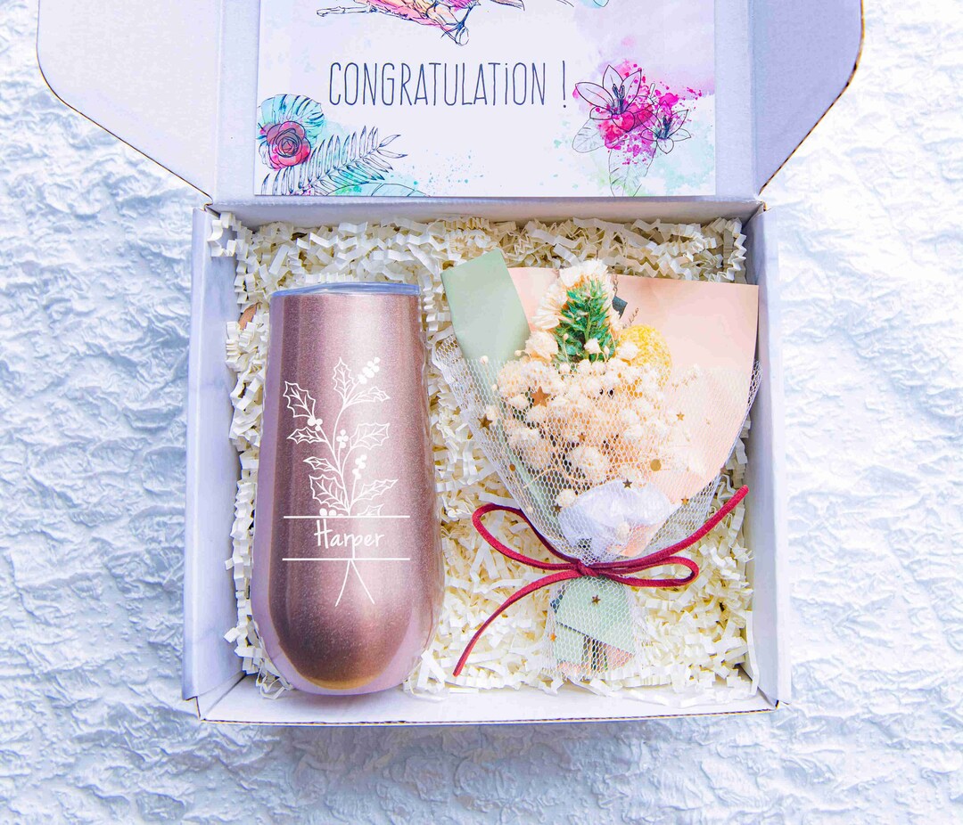 Flower Gift Set Box - Birthday Gift Set - Women Gift Set - Best Friend ...