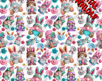 Easter Seamless Png - Etsy