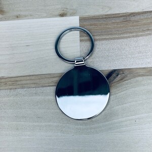BLANK Round ALLOY Sublimation Keychain Heavy Duty Alloy - Etsy