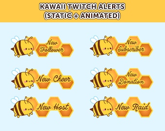 Yellow Twitch Alerts - Etsy