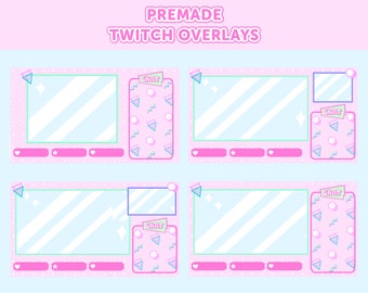 Twitch Overlay Old School - Etsy