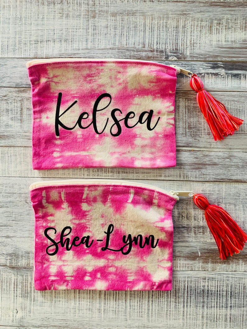 Bachelorette Party/bridesmaid/girls Trip/makeup Bag/party Favor/custom ...