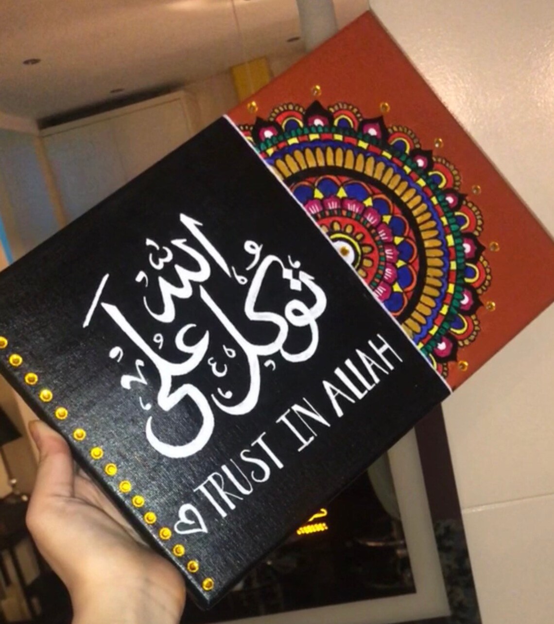 Custom Arabic Calligraphy Canvas | Etsy