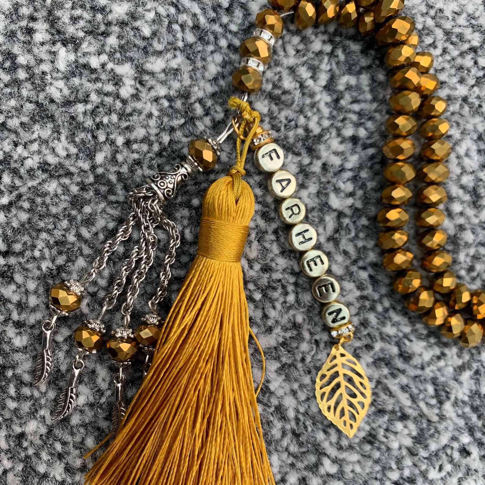 Personalised Tasbeeh | Etsy