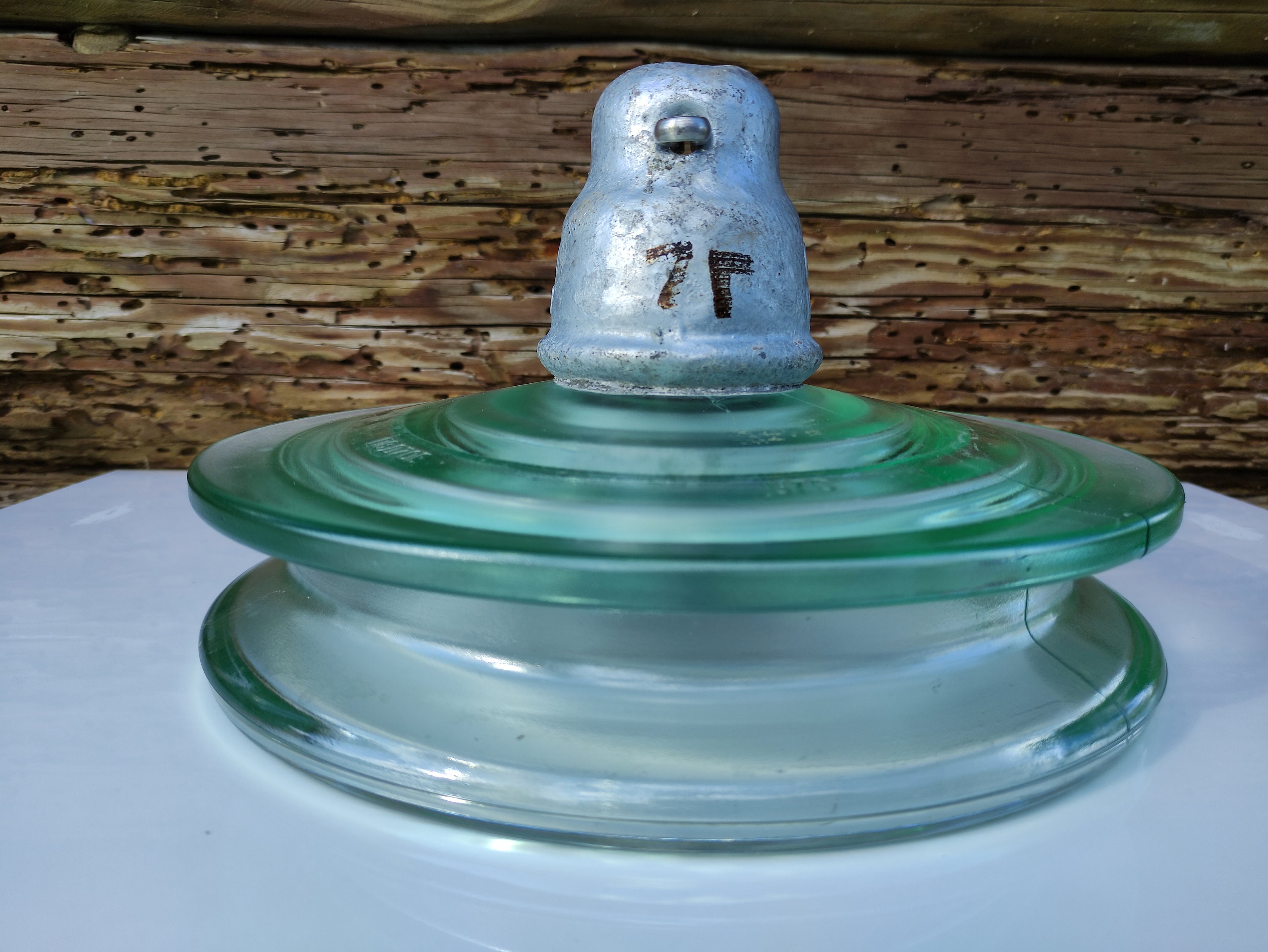 INSULATOR 2020 Glass New Modern Green Turquoise Height - Etsy