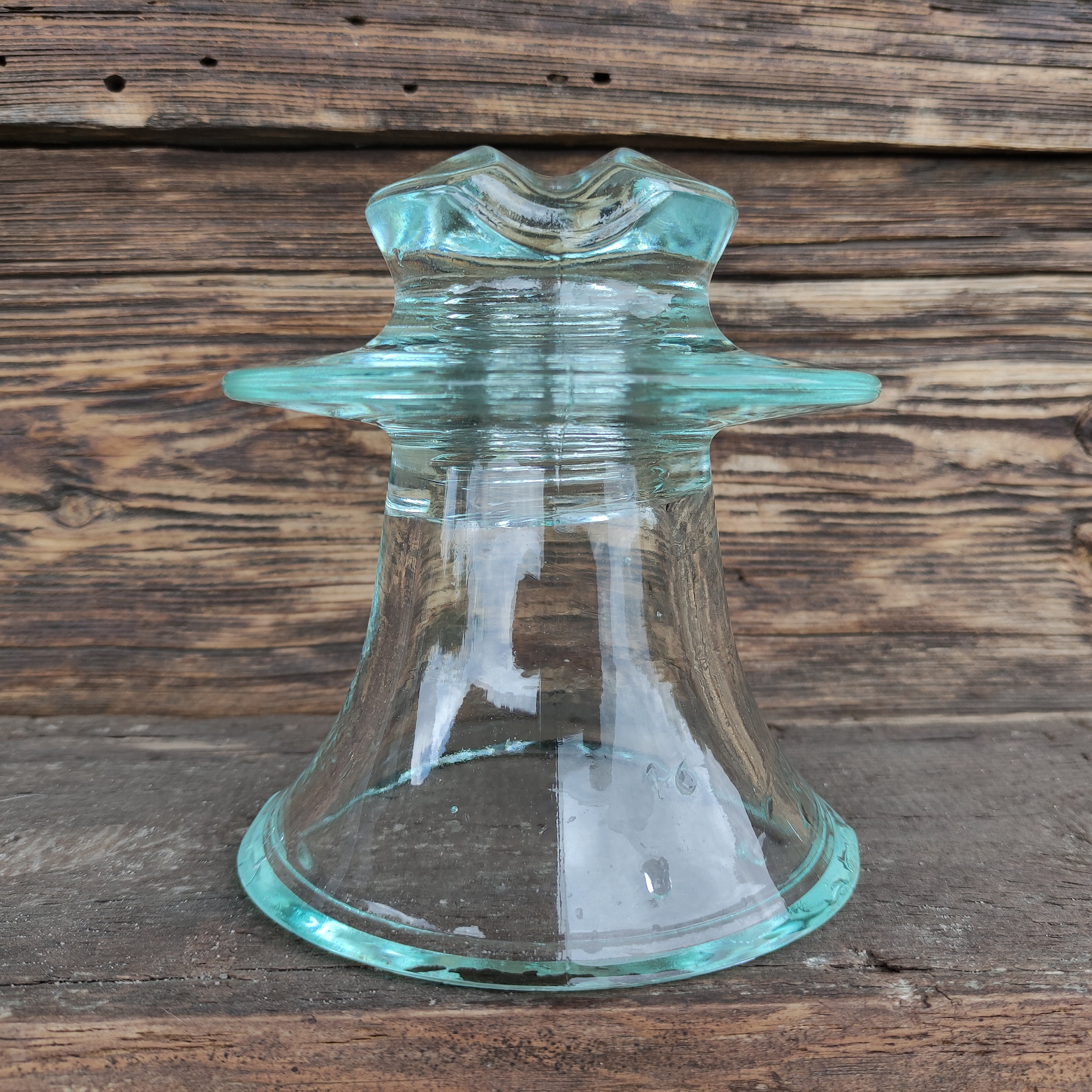 GLASS INSULATOR Turquoise INSULATORS Light Blue Modern Electrical ...