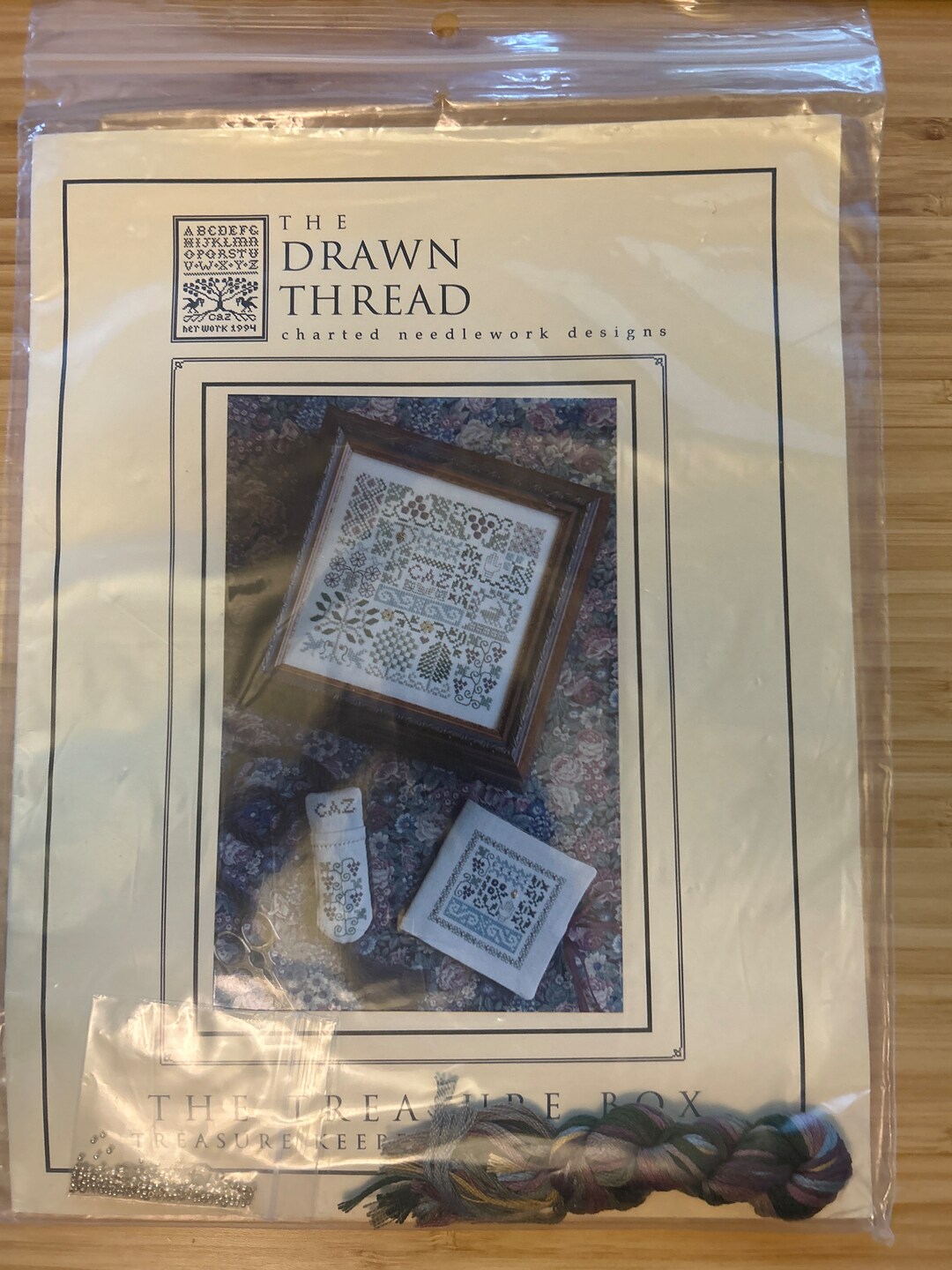 The Drawn Thread the Treasure Box Cross Stitch Pattern With - Etsy