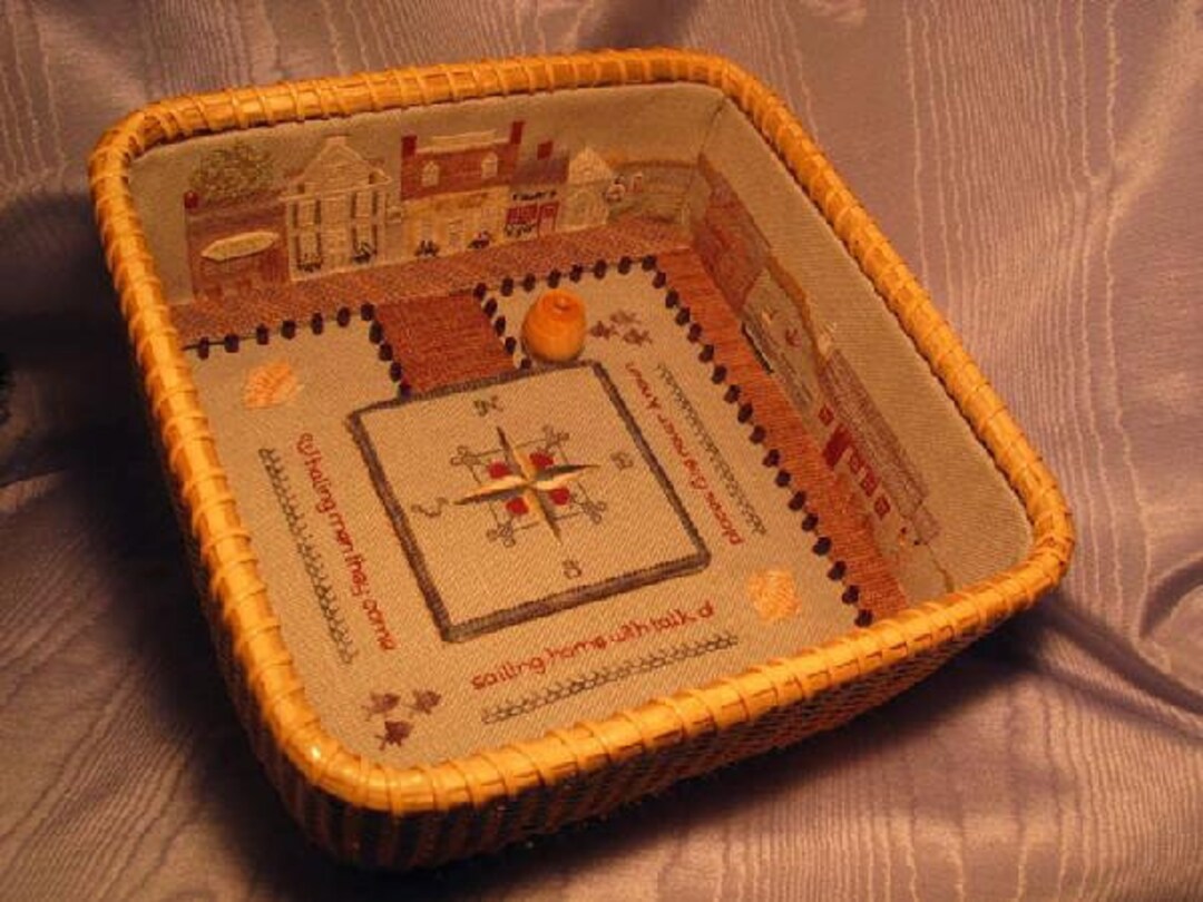The Binding Stitch Nantucket's Petticoat Row Cross Stitch Kit Signed ...