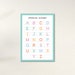 Uppercase Alphabet Poster Letter, 11x17in or 18 X 24in Size, Classroom ...