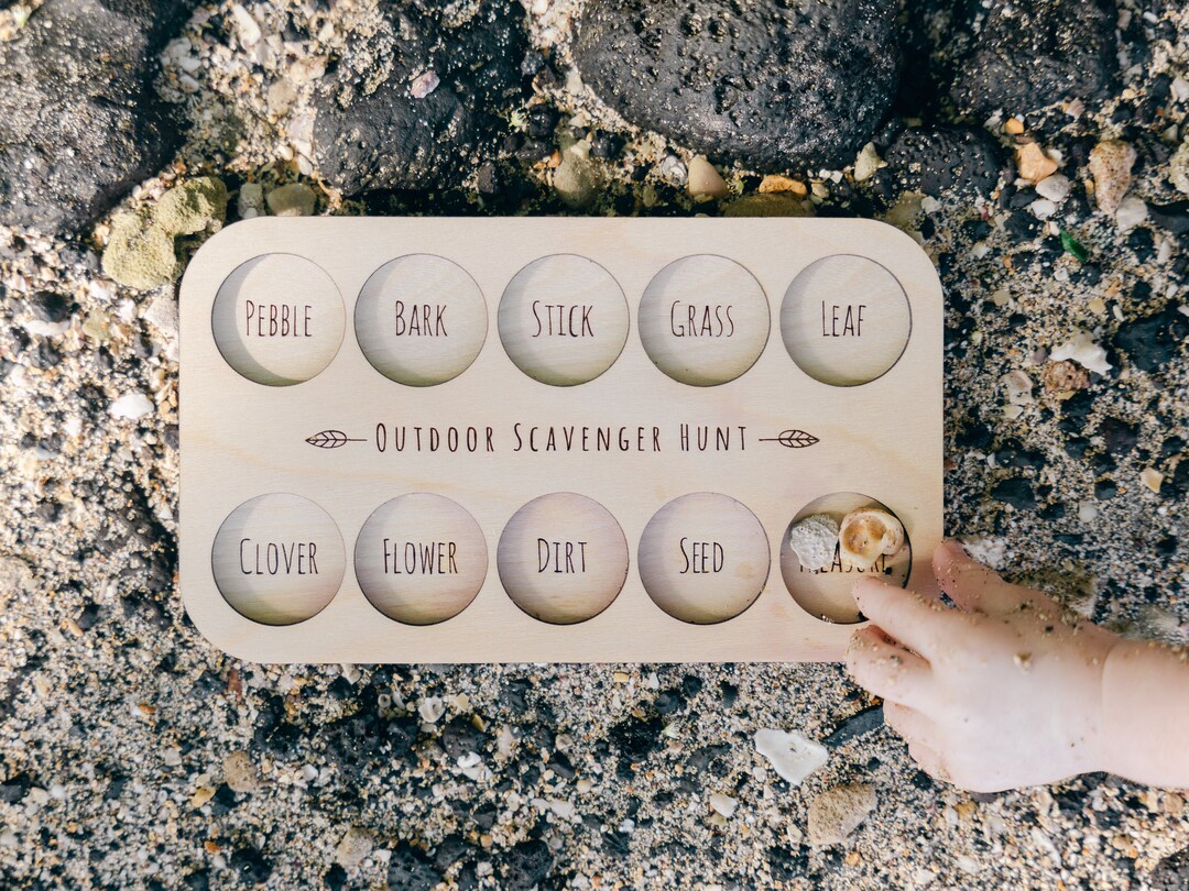 Outdoor Scavenger Hunt, Kids Nature Scavenger Hunt, Montessori Learning ...