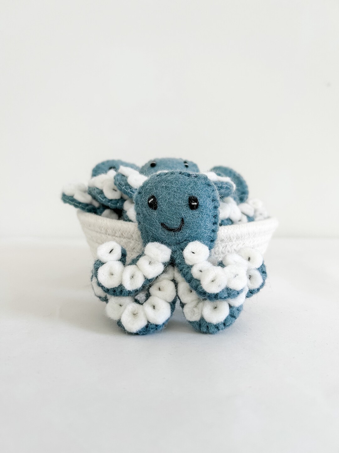 Felt Octopus, Felt Sea Creatures, Ocean Sensory Play, DIY Ocean Baby ...