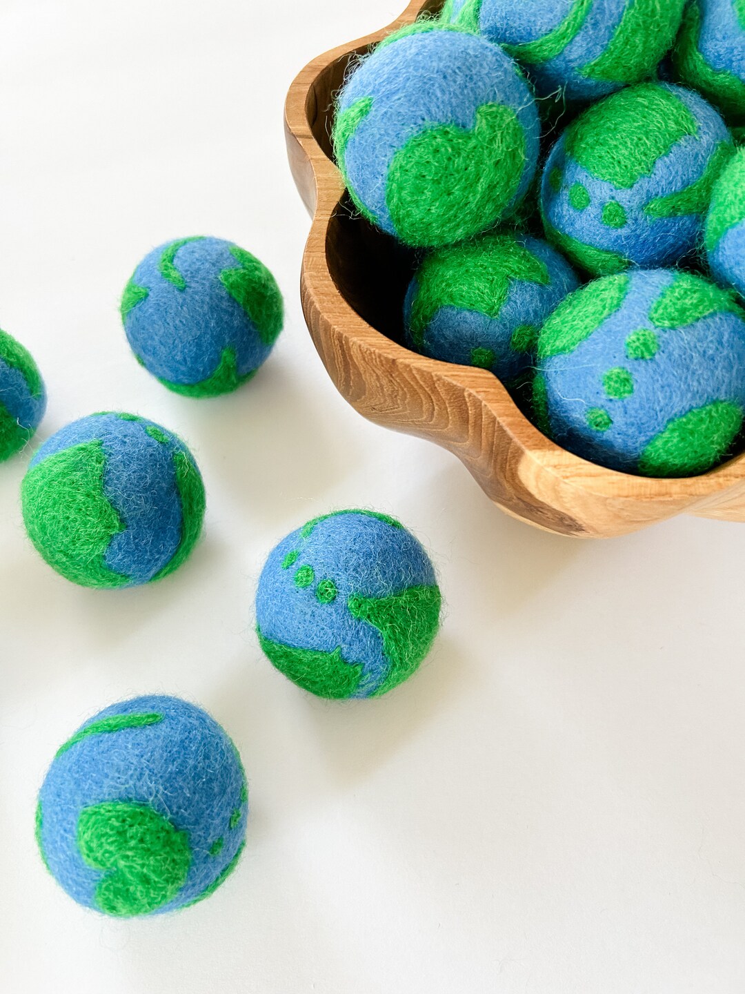 Felt Earth, Felt Globe, Earth Day Learning, Sensory Bin Activity, Craft ...
