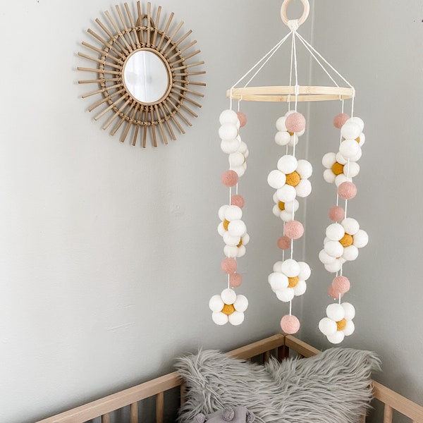 Flower Baby Mobile - Etsy