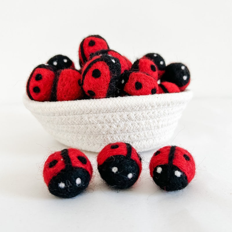 Felt Ladybug - Etsy