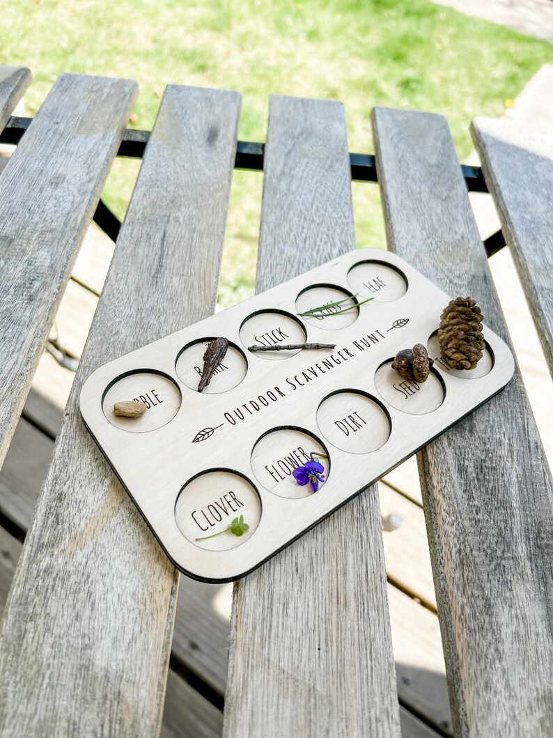 Outdoor Scavenger Hunt Kids Nature Scavenger Hunt Montessori - Etsy