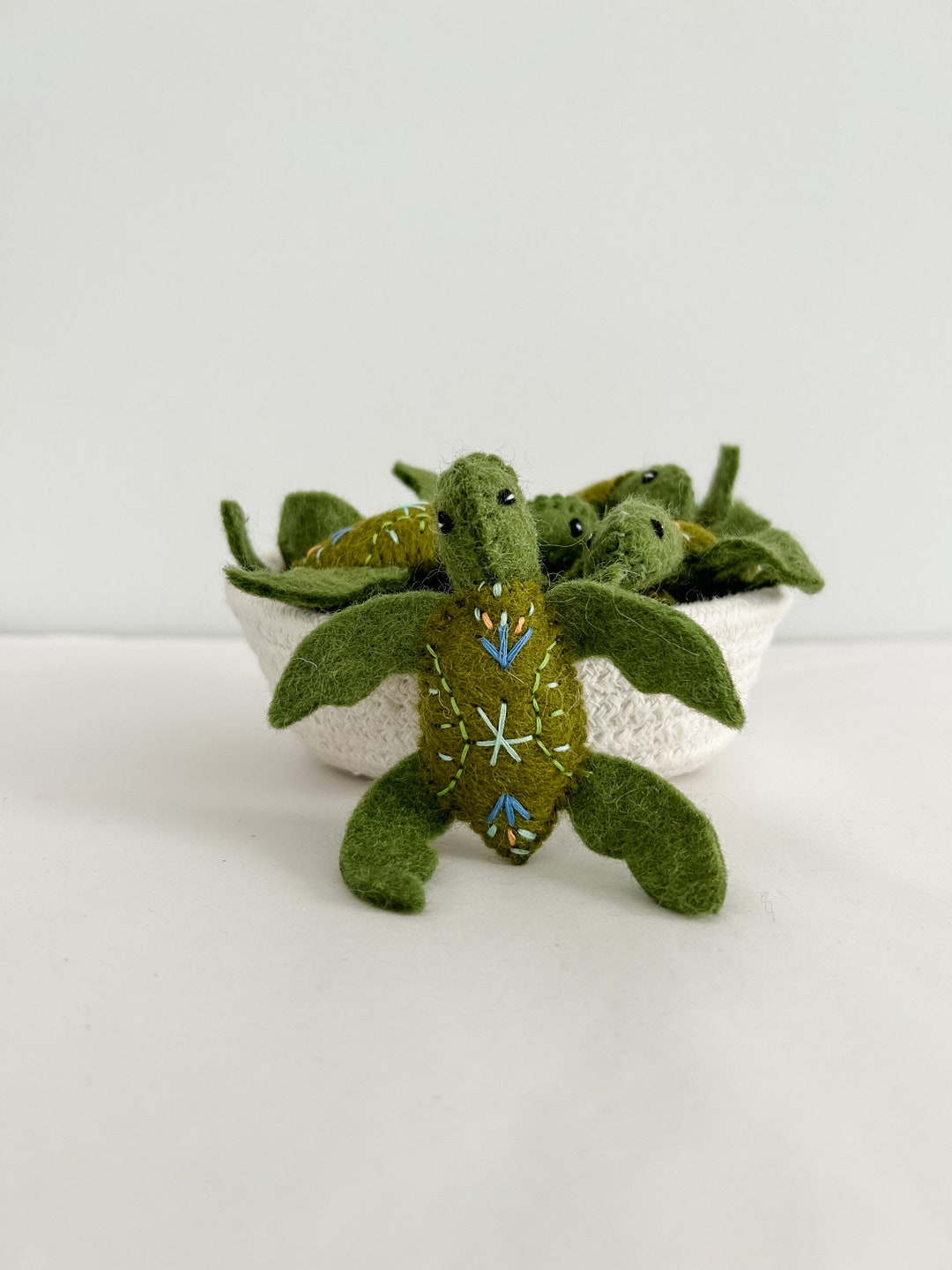 Felt Turtle, Felt Sea Creatures, Ocean Sensory Play, DIY Ocean Baby ...
