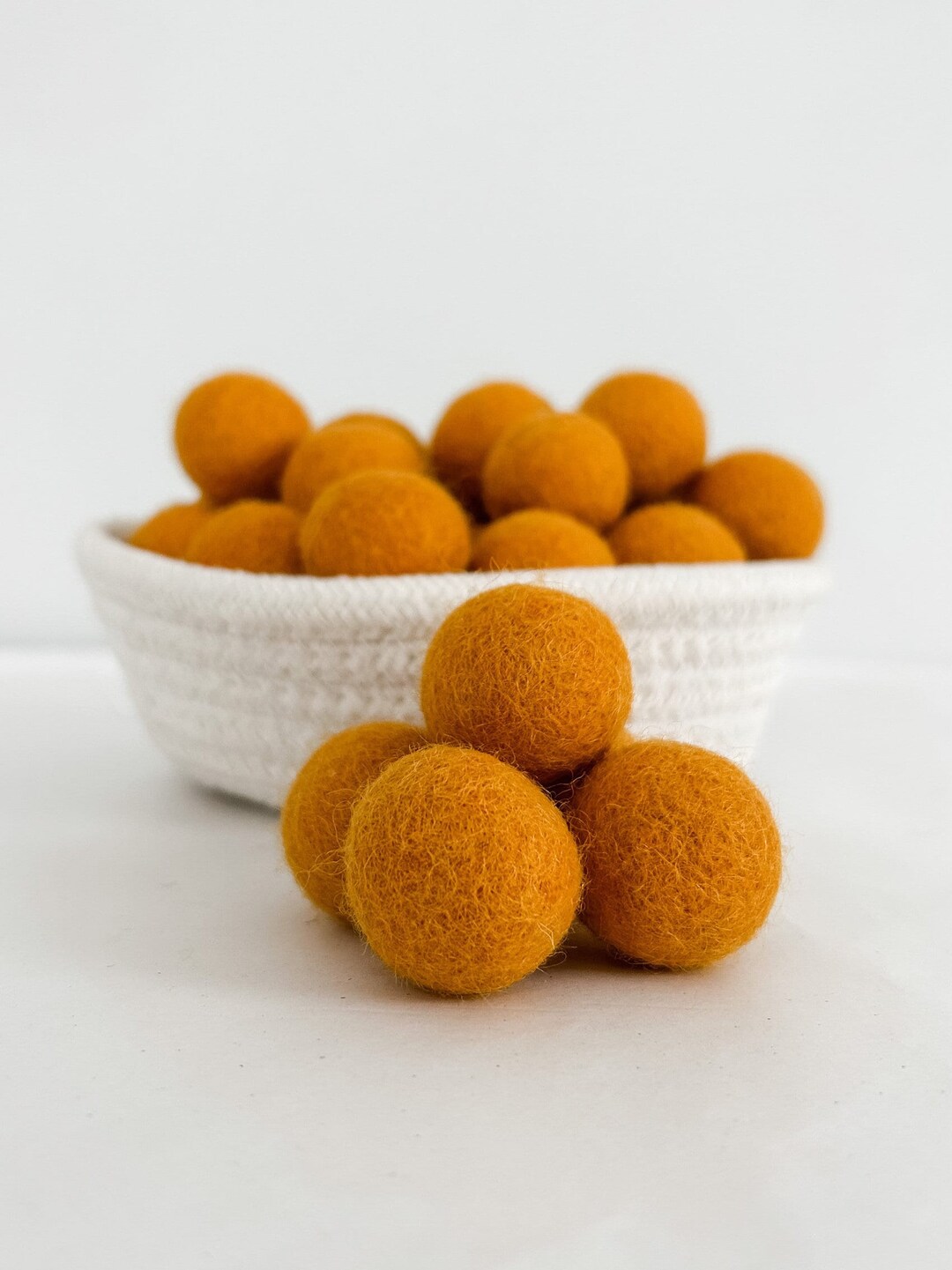 Gold Felt Ball, 2.5 Cm Felt Ball, DIY Felt Ball Garland, Wool Felt ...