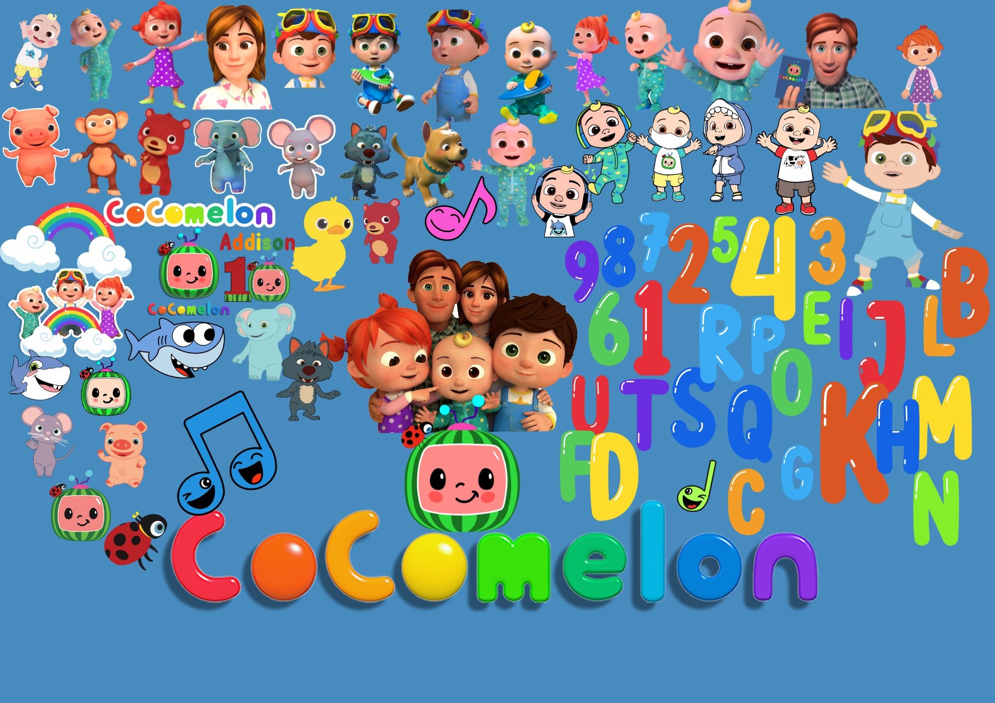 Cocomelon Kids Cartoons,cocomelon Birthday,cocomelon Gift,cocomelon ...