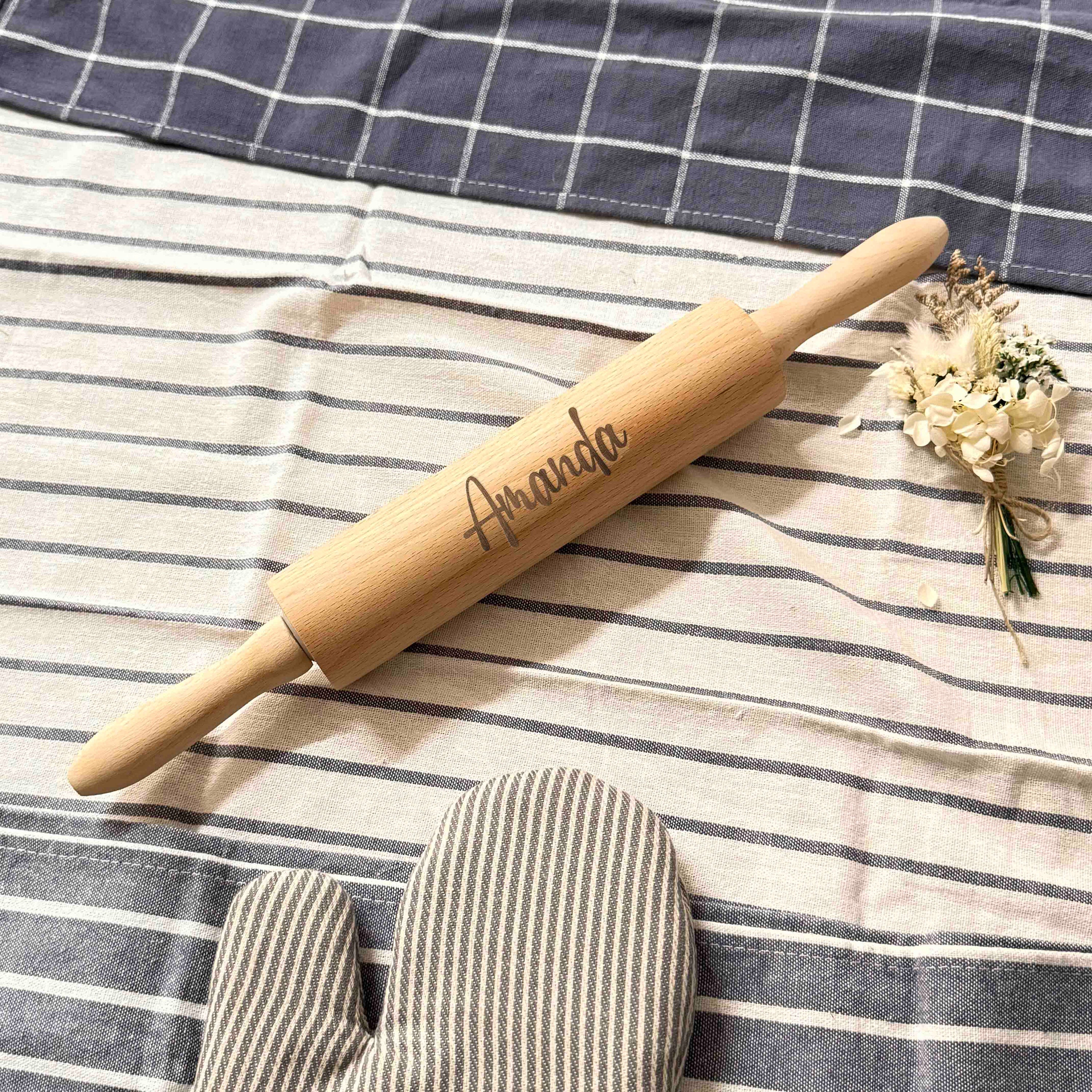 Personalized Engraved Baking Gift Set, Wooden Utensils Gift Box - Etsy