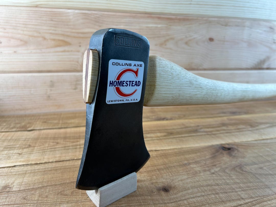 Collins Homestead - Vintage Single Bit Axe - 3.5lbs & 36in - Etsy