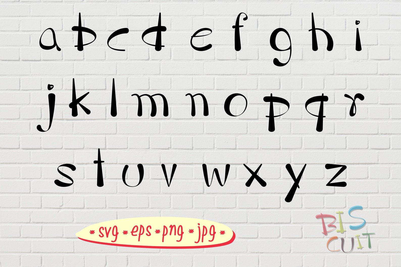 Cute Font Svg Skinny letters Font SVG Simple Skinny Font | Etsy Polska