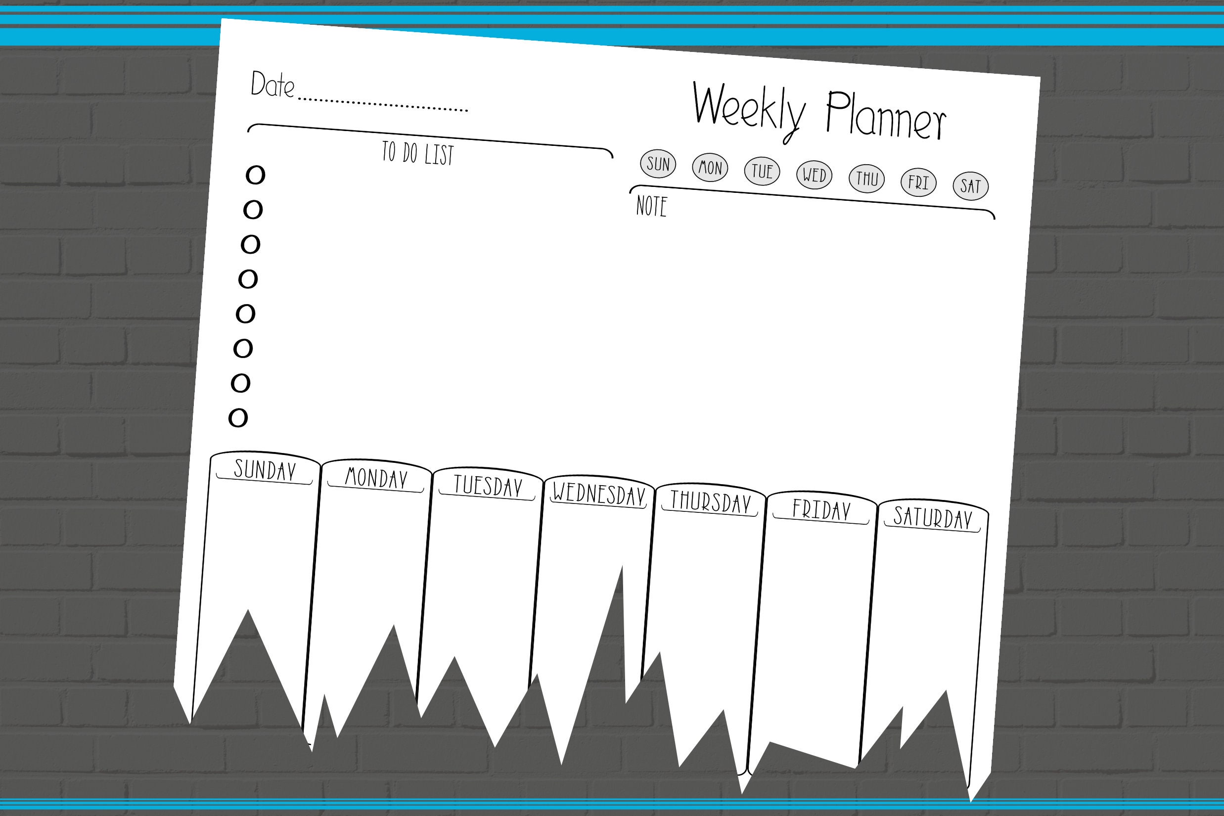 24 Hour Clock Printable24 Hour Weekly Planner24 Hour Dailymonthly ...