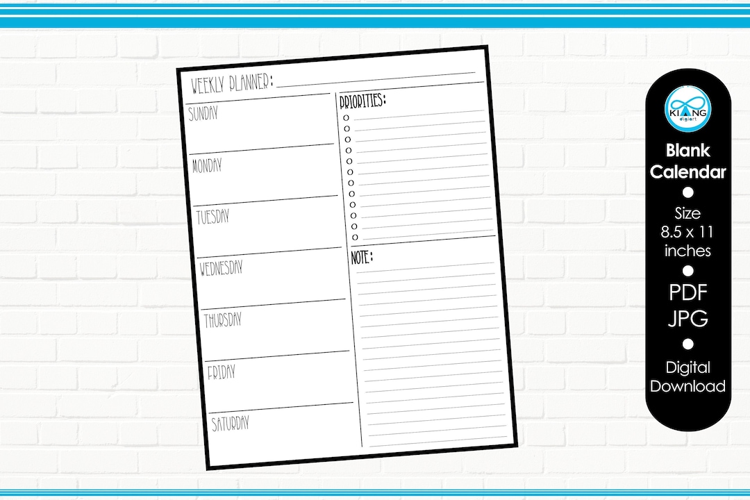 24 Hour Clock Printable|24 Hour Weekly Planner|24 Hour Daily|monthly ...