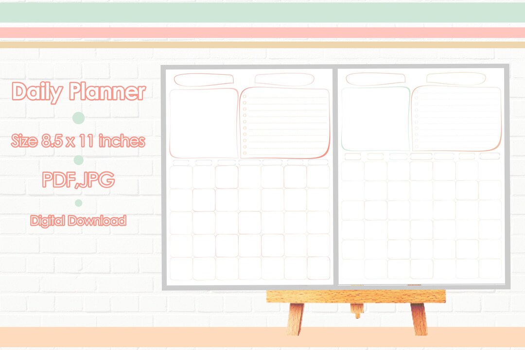 24 Hour Clock Printable|24 Hour Weekly Planner|24 Hour Daily|monthly ...
