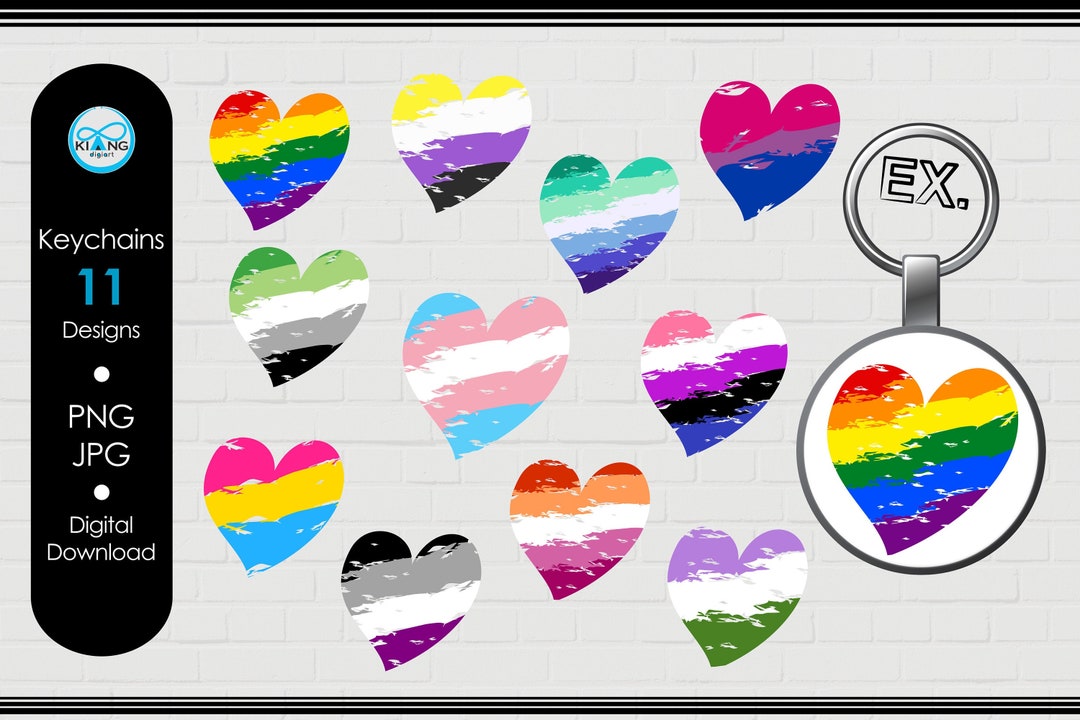 Lgbt Svg | Lgbt Svg Bundle | Lgbt Png | Lgbt Heart Svg | Keychain Svg ...