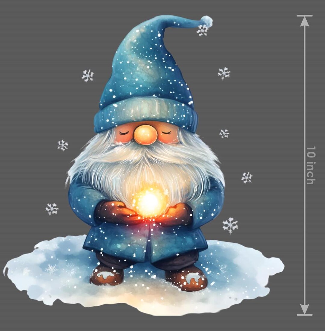 Cute Gnomes,digital Gnome,hand-drawn Gnome Doodle,popular Gnome ...
