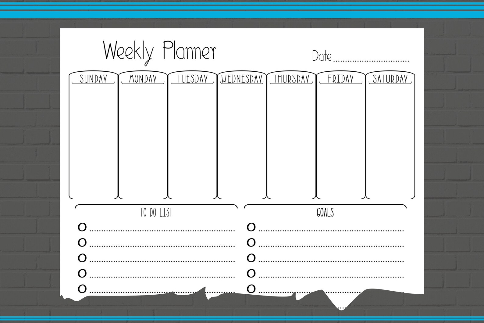 24 Hour Clock Printable24 Hour Weekly Planner24 Hour Dailymonthly ...