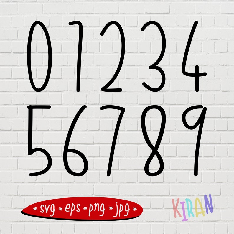 Digital Minimalism Letters Color Font For Sublimation Simple Skinny ...