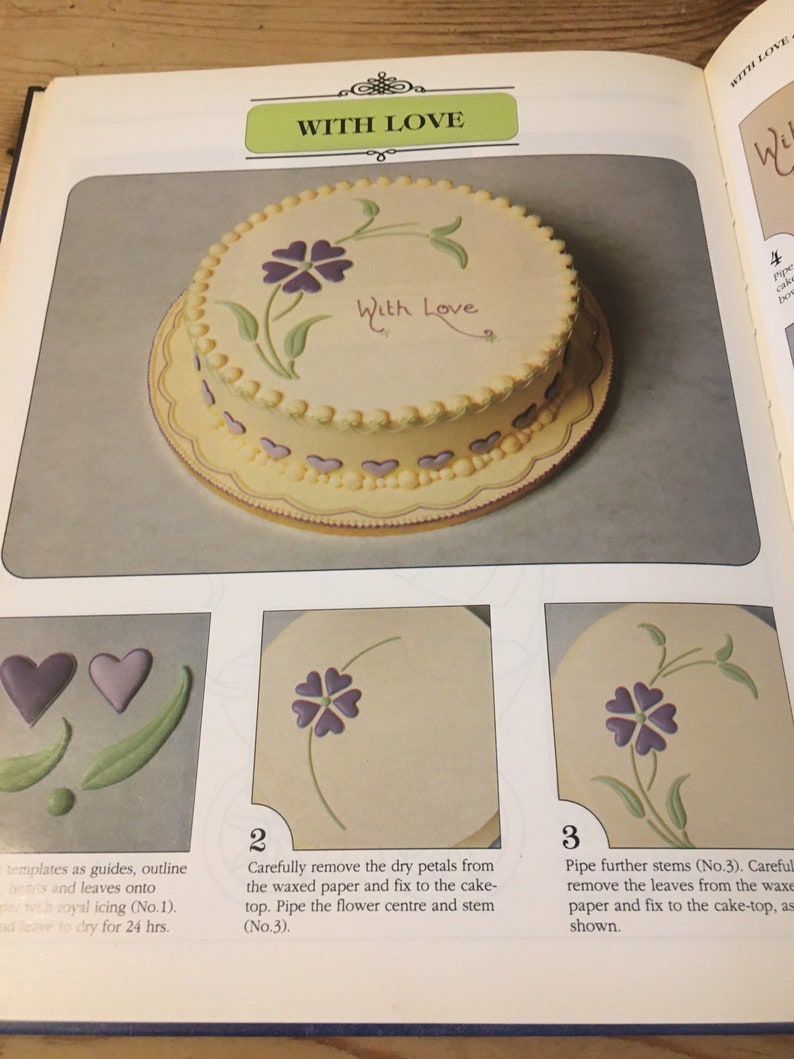 Vintage Cake Decorating Book by Mary Ford the Complete Book - Etsy