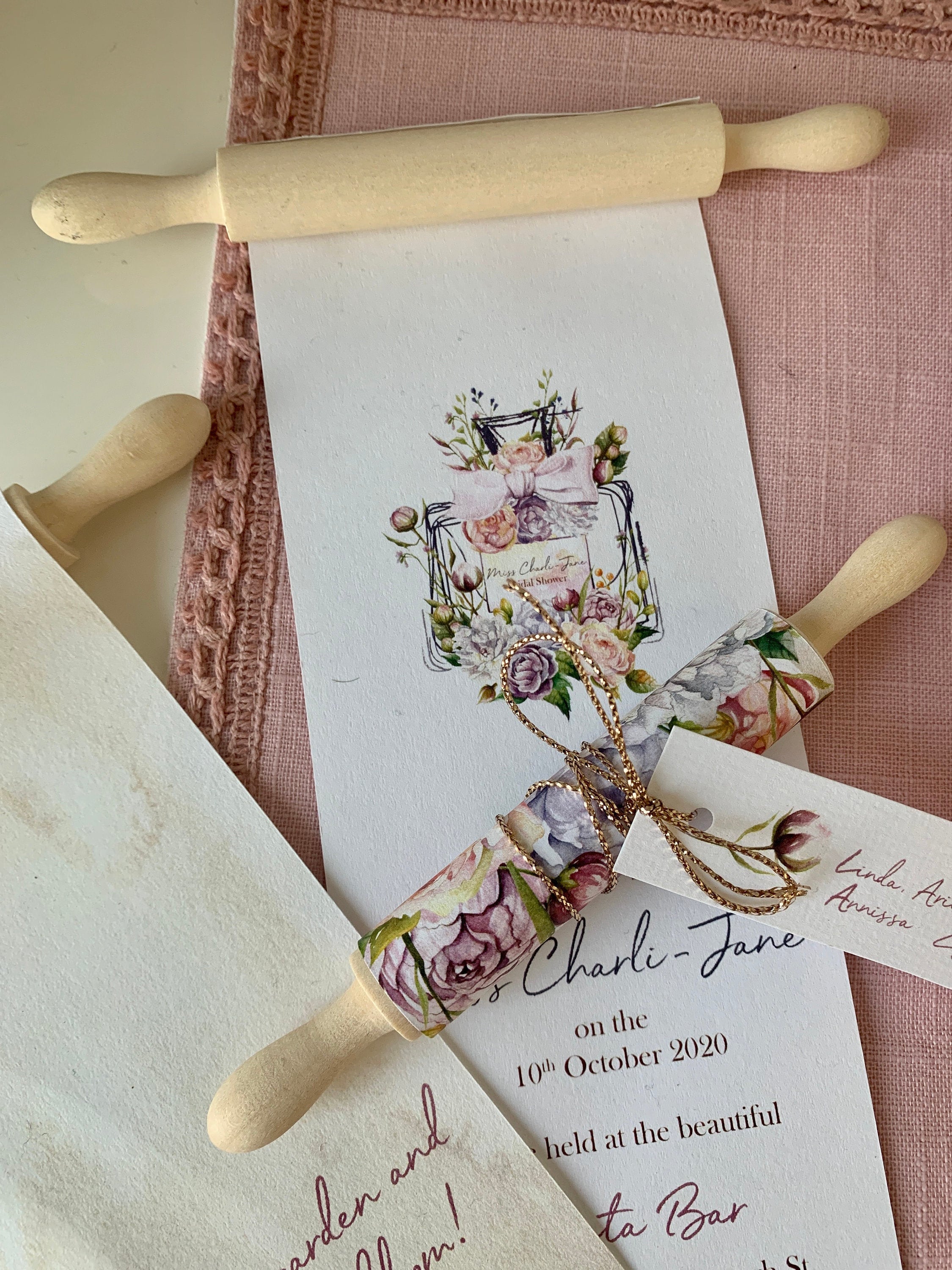 Kitchen Tea Invitations / Bridal Shower Invitations / Tea - Etsy