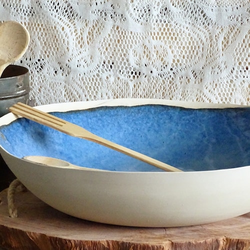 Extra Large Ceramic Bowl Ceramic Serving Bowl Modern Salad - Etsy