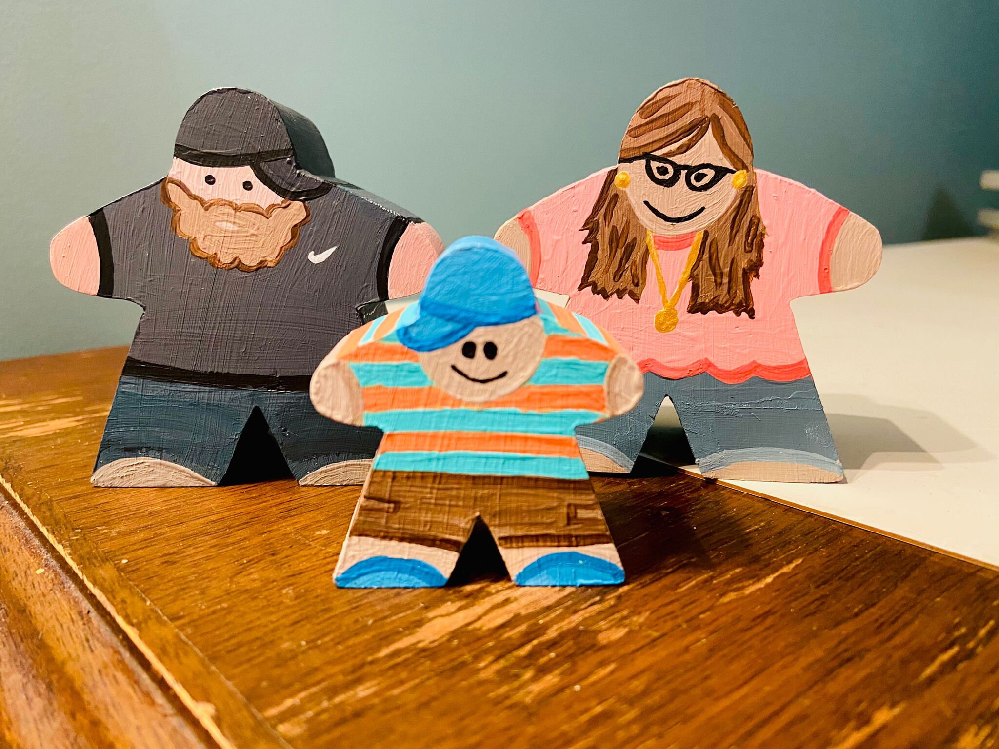 Wooden Meeple - Etsy