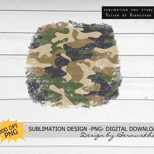 Distressed Camouflage Background Sublimation Design Download, Camo ...