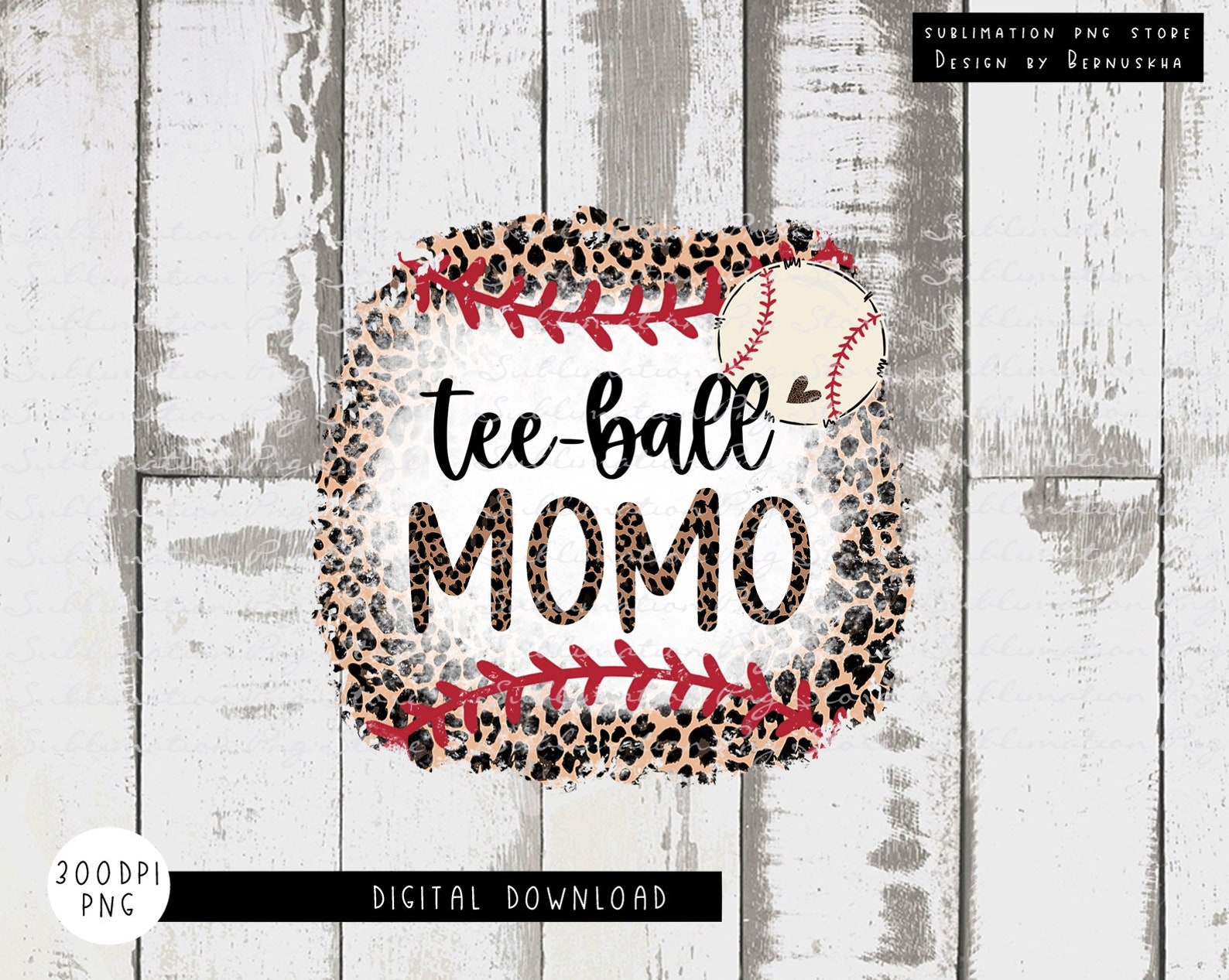 Tee-ball Momo Png Sublimation Design Download Tee-ball Momo - Etsy