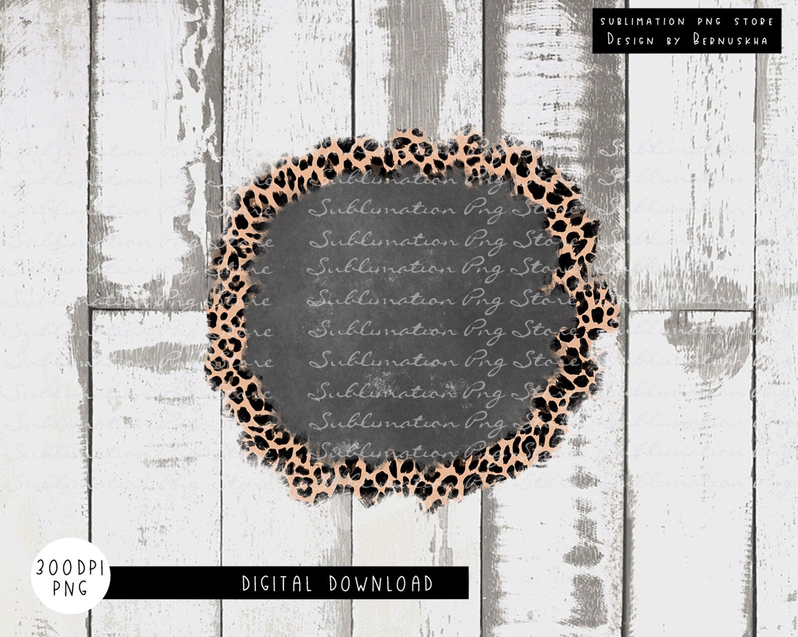 Distressed Leopard Background Sublimation Design Download - Etsy