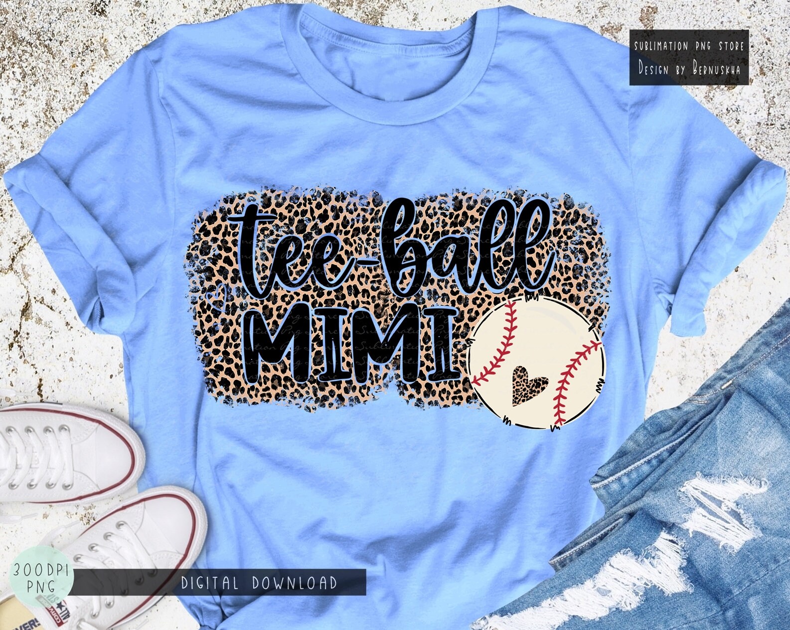 Tee-ball Mimi Png Sublimation Design Download Tee-ball Mimi - Etsy