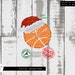 Basketball Santa Sack Png Sublimation Design Digital Download ...