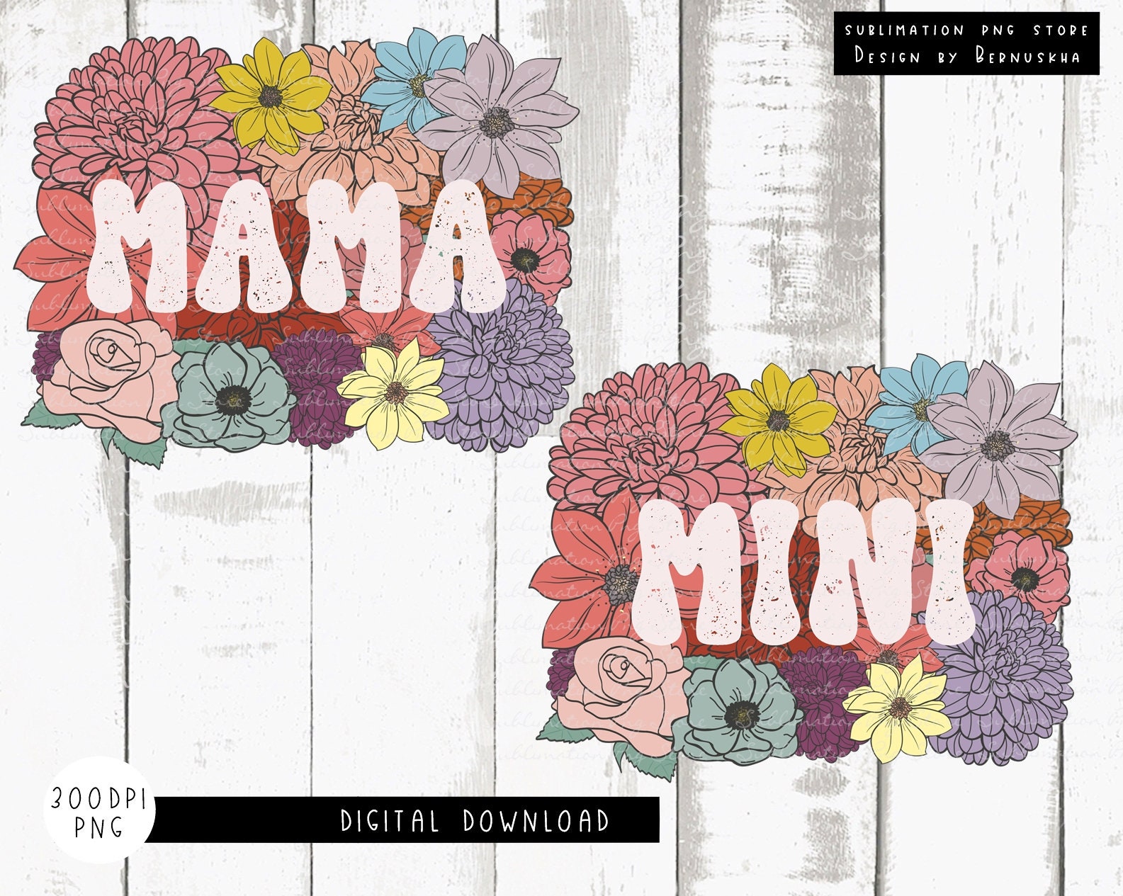Mama Mini Png Mama and Mini Png for Sublimation Mama Mini - Etsy