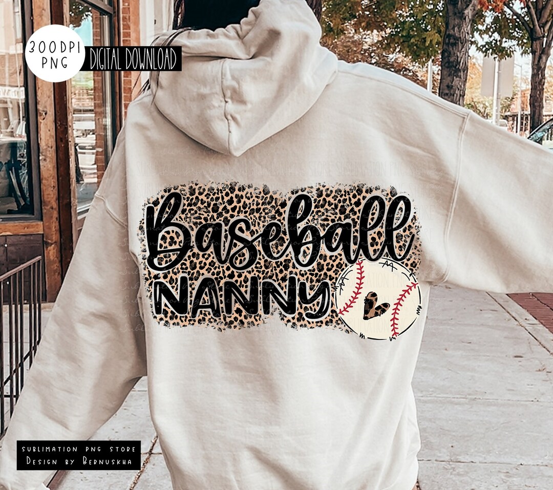 Baseball Nanny Png Sublimation Design Download, Baseball Nanny Png ...