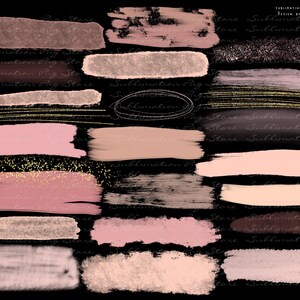 Brush Strokes Clipart, Paint Brush Strokes Png Clipart, Paint Splotches ...